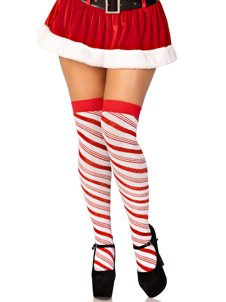 Peppermint Striped Socks – The Oblong Box Shop™