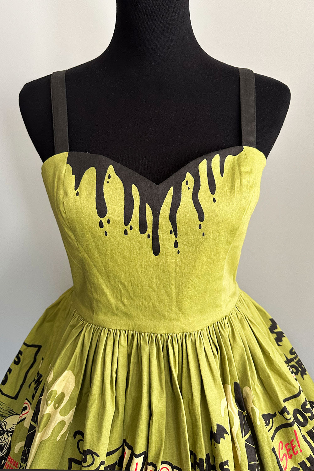 Vintage Halloween Ghosts & Ghouls Prudence Skater Dress – The Oblong ...