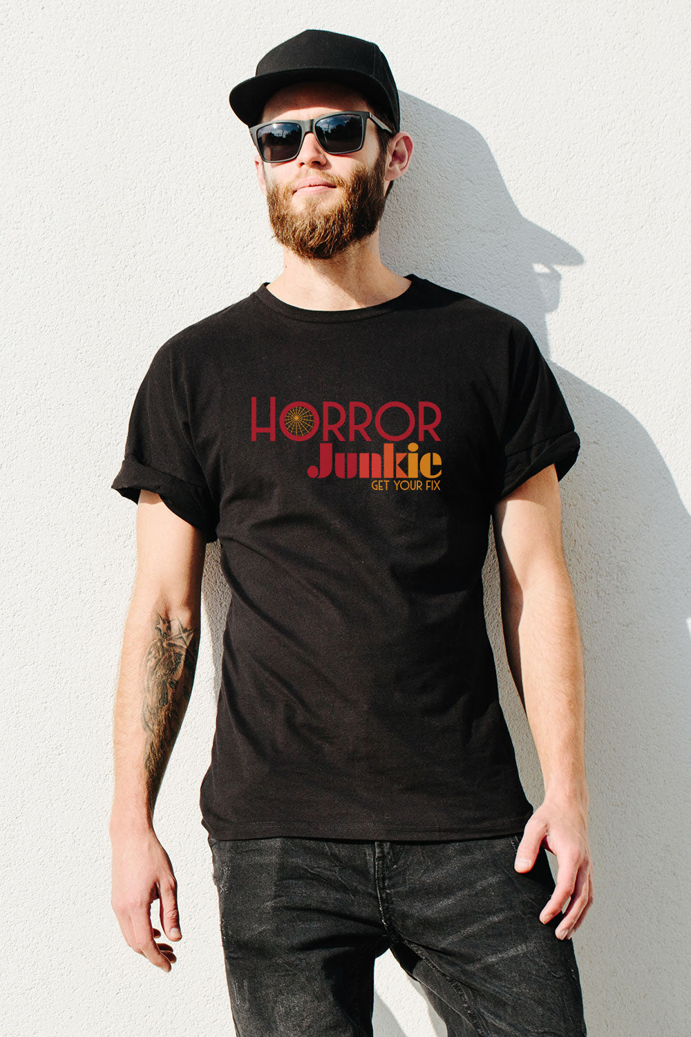 Horror Junkie Men's T by Horror Junkie-FINAL SALE – The Oblong Box Shop™